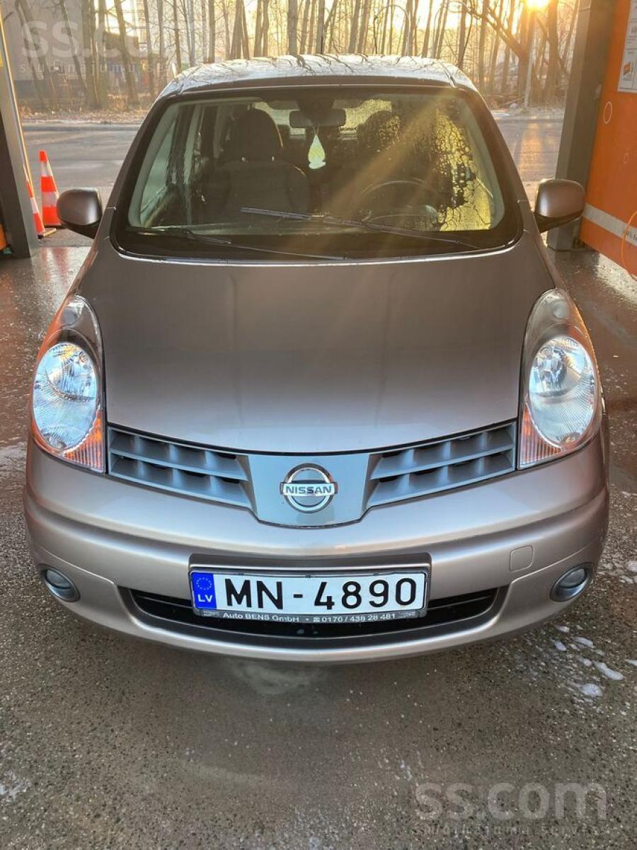 Brown Nissan Note 2008 in Riga, with an engine capacity of 1.50 L and mileage of 250 thousand km for 1400 €, photo 4 on AUTOMOTO.COM.LV