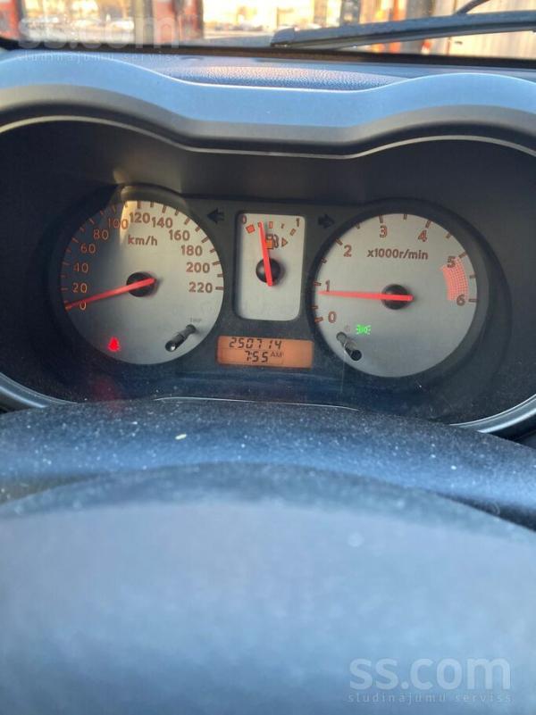 Brown Nissan Note 2008 in Riga, with an engine capacity of 1.50 L and mileage of 250 thousand km for 1400 €, photo 7 on AUTOMOTO.COM.LV