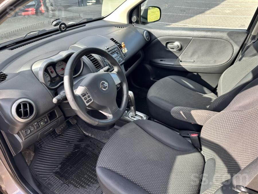 Brown Nissan Note 2008 in Riga, with an engine capacity of 1.60 L and mileage of 352 thousand km for 2100 €, photo 11 on AUTOMOTO.COM.LV