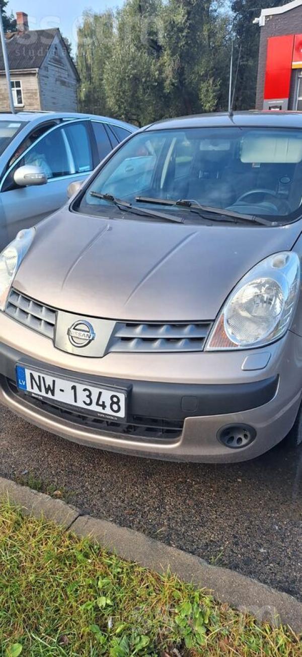 Brūns Nissan Note 2008 Rīga, ar dzinēja tilpumu 1.40 L un nobraukumu 249 tūkst. km par 1500 €, foto 1 vietnē AUTOMOTO.COM.LV