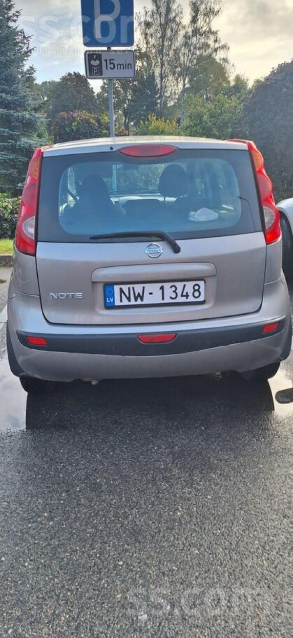 Brūns Nissan Note 2008 Rīga, ar dzinēja tilpumu 1.40 L un nobraukumu 249 tūkst. km par 1500 €, foto 4 vietnē AUTOMOTO.COM.LV
