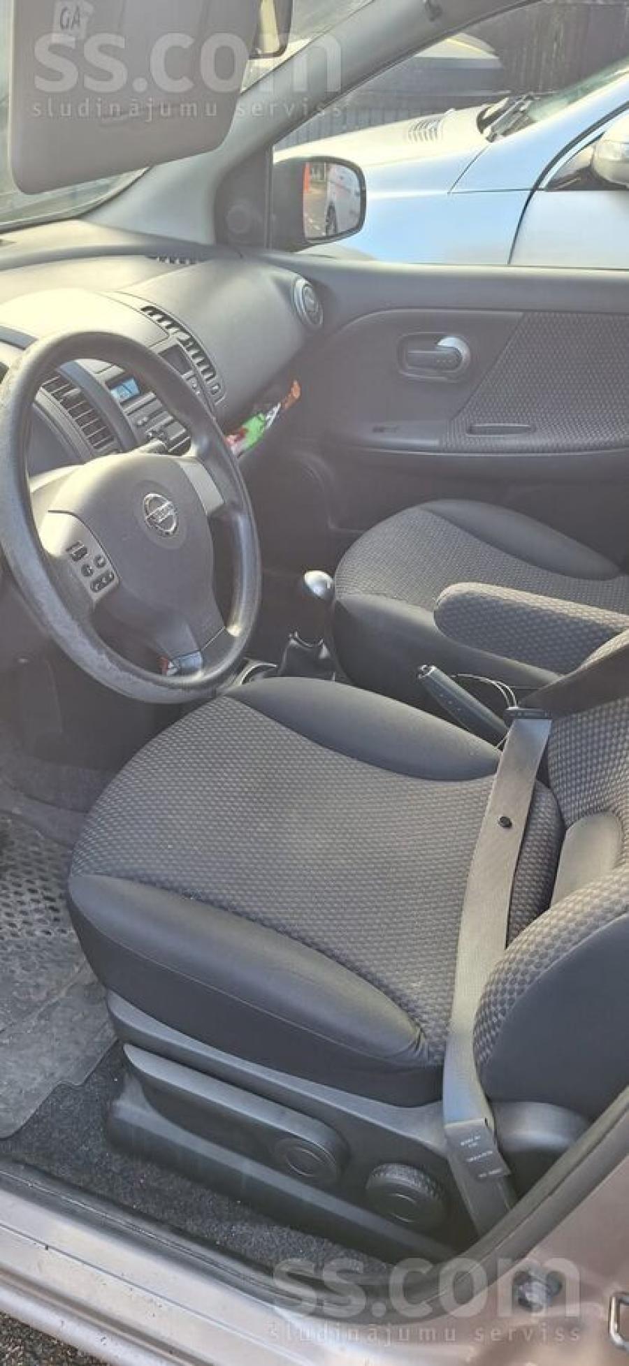 Brūns Nissan Note 2008 Rīga, ar dzinēja tilpumu 1.40 L un nobraukumu 249 tūkst. km par 1500 €, foto 5 vietnē AUTOMOTO.COM.LV