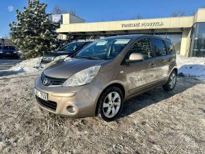 Brown Nissan Note 2009 in Vilnius, with an engine capacity of 1.60 L and mileage of 223 thousand km for 2850 €, photo  on AUTOMOTO.COM.LV