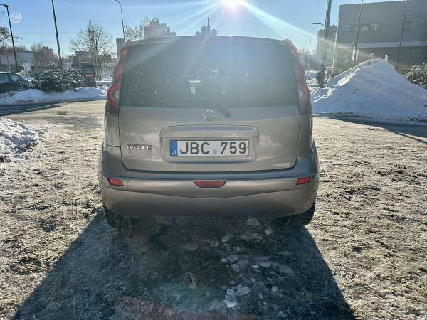Brūns Nissan Note 2009 Viļņa, ar dzinēja tilpumu 1.60 L un nobraukumu 223 tūkst. km par 2850 €, foto 4 vietnē AUTOMOTO.COM.LV