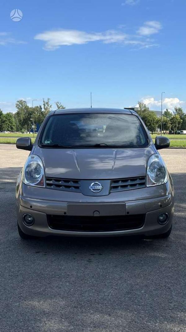 Brown Nissan Note 2009 in Kaunas, with an engine capacity of 1.46 L and mileage of 97 thousand km for 2950 €, photo 3 on AUTOMOTO.COM.LV