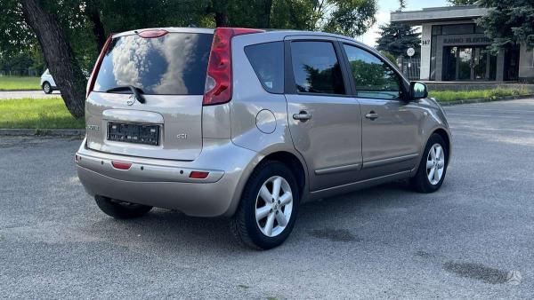Brown Nissan Note 2009 in Kaunas, with an engine capacity of 1.46 L and mileage of 97 thousand km for 2950 €, photo 5 on AUTOMOTO.COM.LV