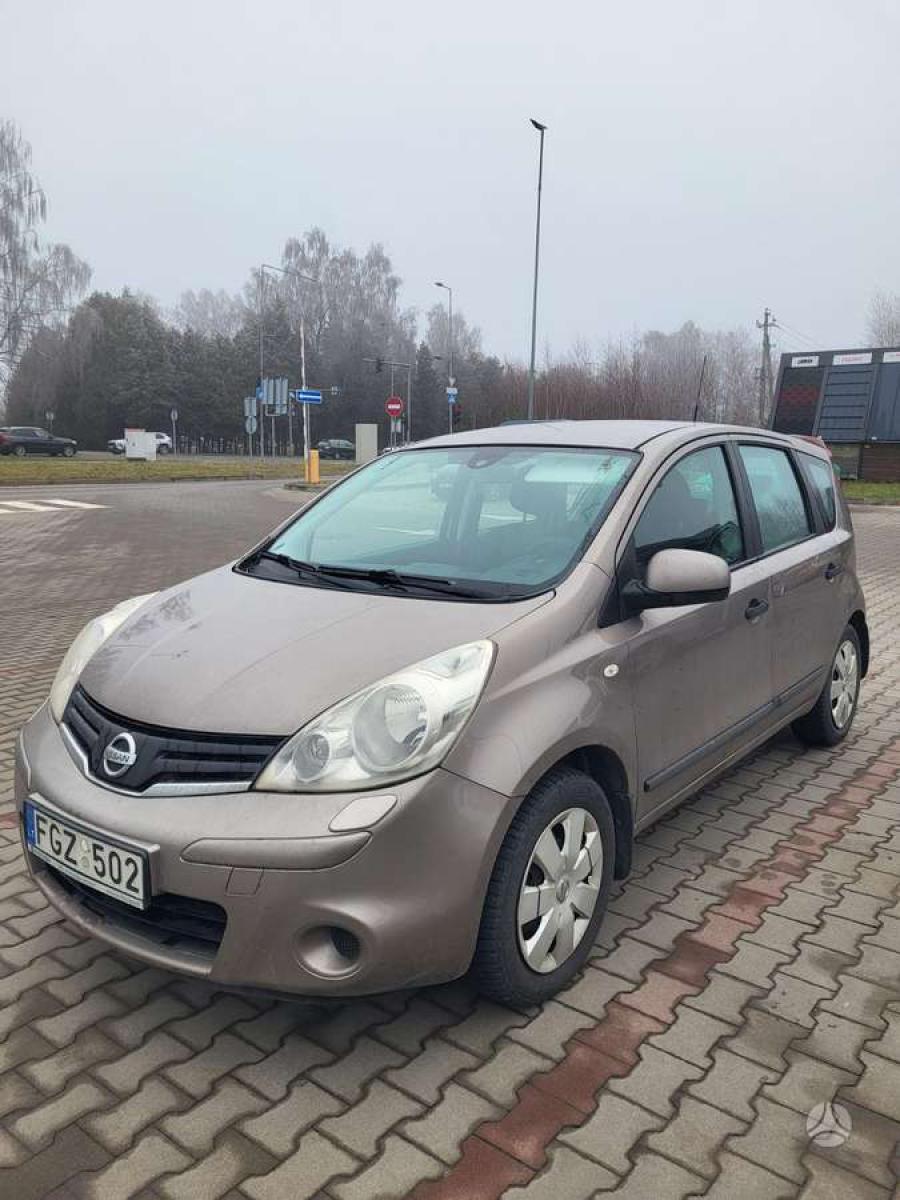 Brūns Nissan Note 2011 Viļņa, ar dzinēja tilpumu 1.39 L un nobraukumu 139 tūkst. km par 2800 €, foto 1 vietnē AUTOMOTO.COM.LV