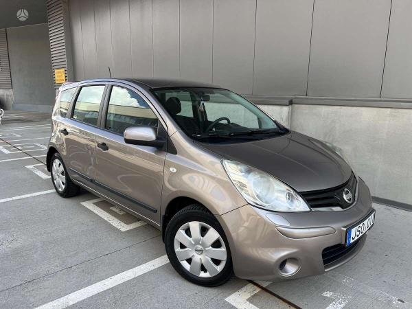 Brown Nissan Note 2011 in Vilnius, with an engine capacity of 1.40 L and mileage of 208 thousand km for 1750 €, photo 5 on AUTOMOTO.COM.LV