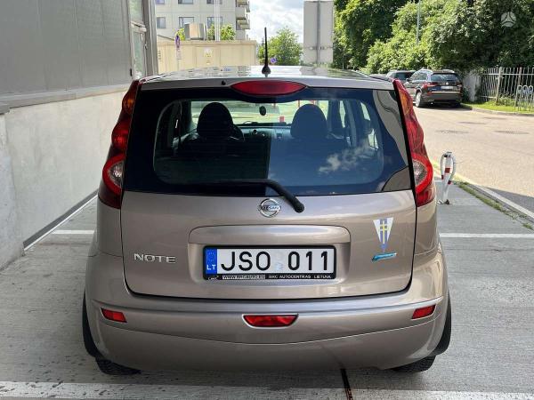 Brown Nissan Note 2011 in Vilnius, with an engine capacity of 1.40 L and mileage of 208 thousand km for 1750 €, photo 6 on AUTOMOTO.COM.LV