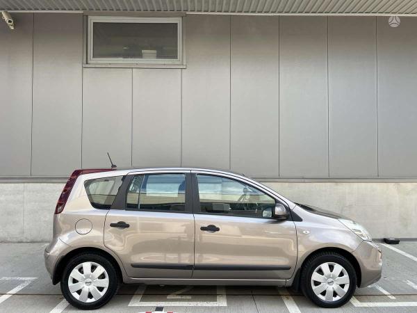 Brown Nissan Note 2011 in Vilnius, with an engine capacity of 1.40 L and mileage of 208 thousand km for 1750 €, photo 7 on AUTOMOTO.COM.LV