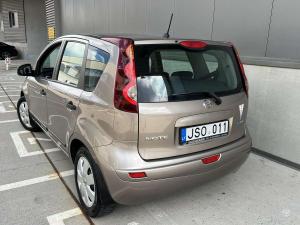 Brown Nissan Note 2011 in Vilnius, with an engine capacity of 1.40 L and mileage of 208 thousand km for 1750 €, photo 12 on AUTOMOTO.COM.LV