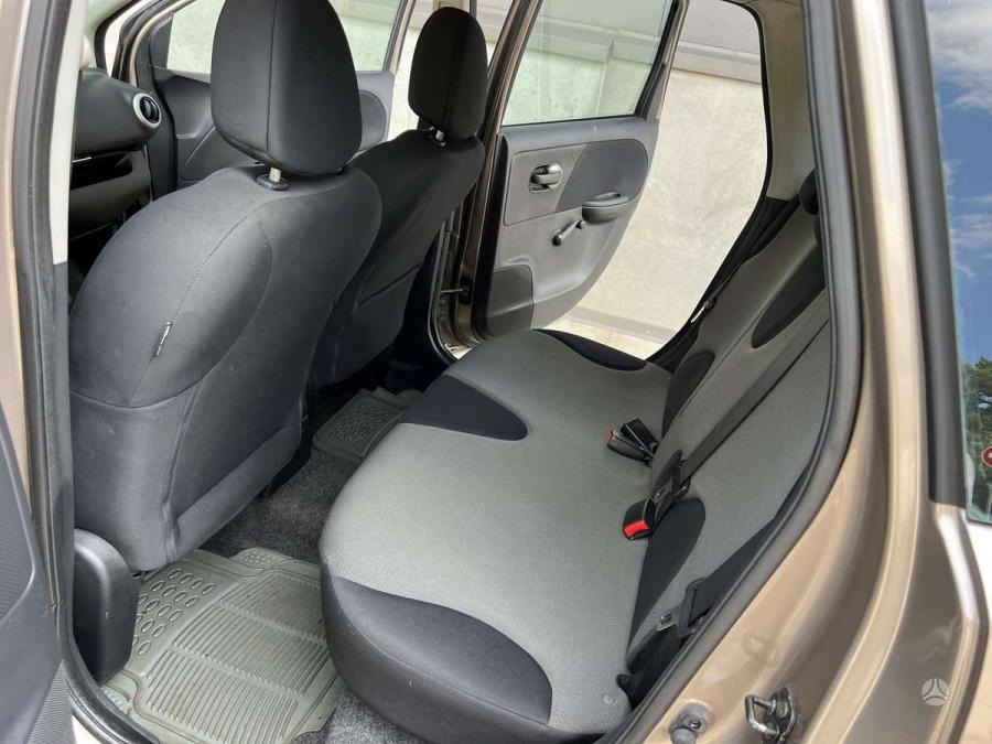 Brown Nissan Note 2011 in Vilnius, with an engine capacity of 1.40 L and mileage of 208 thousand km for 1750 €, photo 30 on AUTOMOTO.COM.LV