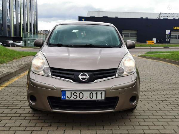Brown Nissan Note 2011 in Vilnius, with an engine capacity of 1.39 L and mileage of 209 thousand km for 1750 €, photo 5 on AUTOMOTO.COM.LV