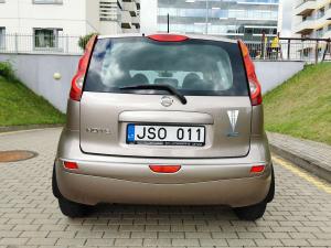 Brown Nissan Note 2011 in Vilnius, with an engine capacity of 1.39 L and mileage of 209 thousand km for 1750 €, photo 8 on AUTOMOTO.COM.LV