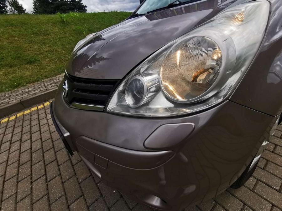 Brown Nissan Note 2011 in Vilnius, with an engine capacity of 1.39 L and mileage of 209 thousand km for 1750 €, photo 19 on AUTOMOTO.COM.LV