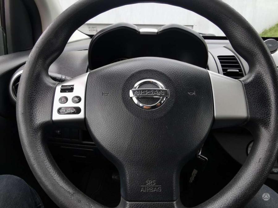 Brown Nissan Note 2011 in Vilnius, with an engine capacity of 1.39 L and mileage of 209 thousand km for 1750 €, photo 25 on AUTOMOTO.COM.LV