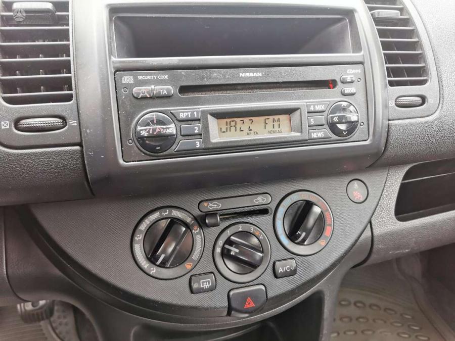 Brown Nissan Note 2011 in Vilnius, with an engine capacity of 1.39 L and mileage of 209 thousand km for 1750 €, photo 29 on AUTOMOTO.COM.LV