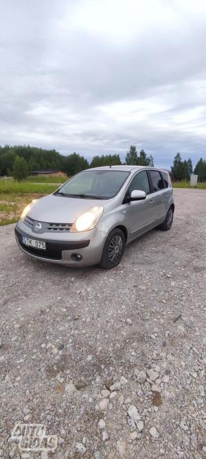 Grey Nissan Note 2006 in Vilnius, with an engine capacity of 1.50 L and mileage of 273 thousand km for 1650 €, photo  on AUTOMOTO.COM.LV