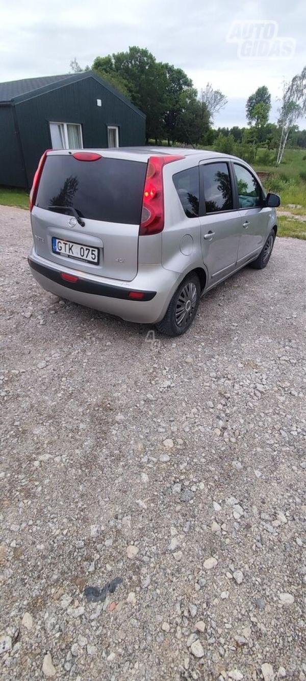 Grey Nissan Note 2006 in Vilnius, with an engine capacity of 1.50 L and mileage of 273 thousand km for 1650 €, photo 3 on AUTOMOTO.COM.LV