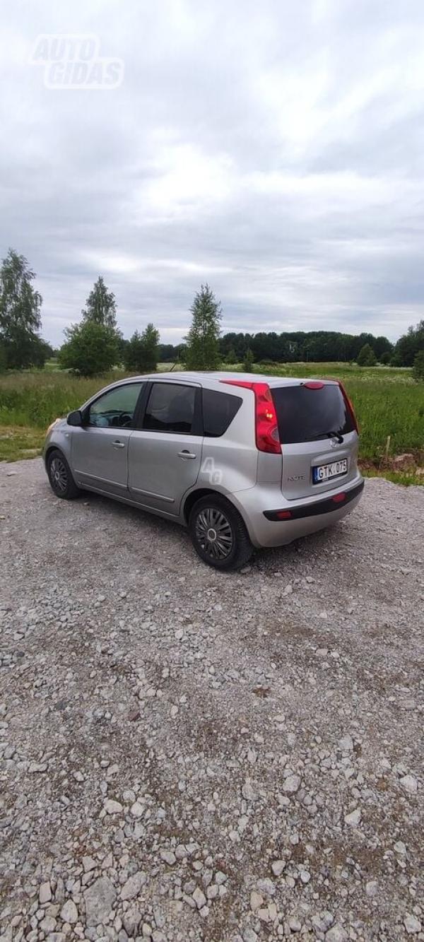 Grey Nissan Note 2006 in Vilnius, with an engine capacity of 1.50 L and mileage of 273 thousand km for 1650 €, photo 4 on AUTOMOTO.COM.LV