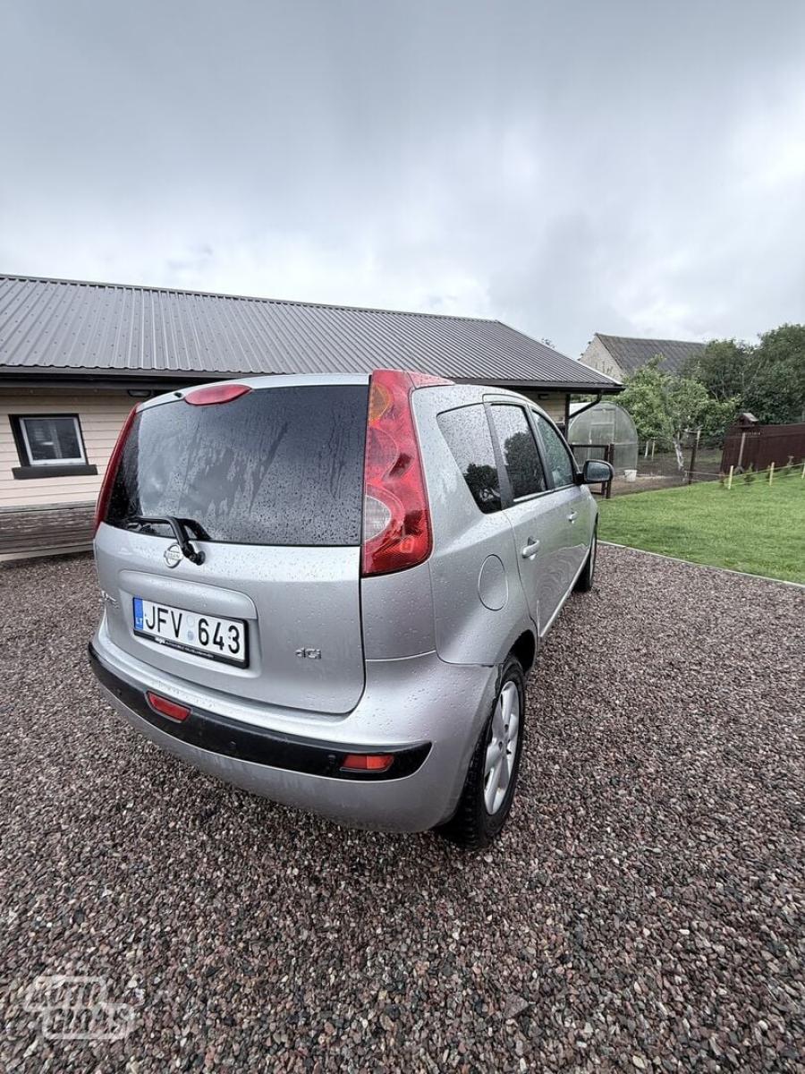 Grey Nissan Note 2006 in Siauliai, with an engine capacity of 1.50 L and mileage of 250 thousand km for 1800 €, photo 4 on AUTOMOTO.COM.LV