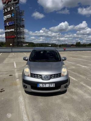 Grey Nissan Note 2006 in Vilnius, with an engine capacity of 1.60 L and mileage of 106 thousand km for 3400 €, photo 4 on AUTOMOTO.COM.LV