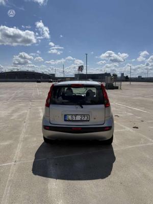 Grey Nissan Note 2006 in Vilnius, with an engine capacity of 1.60 L and mileage of 106 thousand km for 3400 €, photo 7 on AUTOMOTO.COM.LV