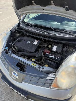 Grey Nissan Note 2006 in Vilnius, with an engine capacity of 1.60 L and mileage of 106 thousand km for 3400 €, photo 18 on AUTOMOTO.COM.LV
