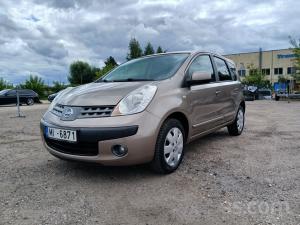 Grey Nissan Note 2006 in Riga, with an engine capacity of 1.40 L and mileage of 0 thousand km for 2750 €, photo  on AUTOMOTO.COM.LV