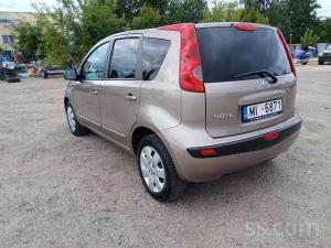 Grey Nissan Note 2006 in Riga, with an engine capacity of 1.40 L and mileage of 0 thousand km for 2750 €, photo 4 on AUTOMOTO.COM.LV