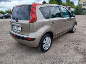 Grey Nissan Note 2006 in Riga, with an engine capacity of 1.40 L and mileage of 0 thousand km for 2750 €, photo 5 on AUTOMOTO.COM.LV