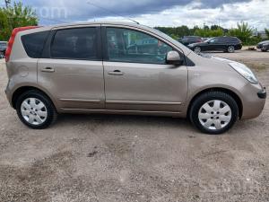 Grey Nissan Note 2006 in Riga, with an engine capacity of 1.40 L and mileage of 0 thousand km for 2750 €, photo 6 on AUTOMOTO.COM.LV