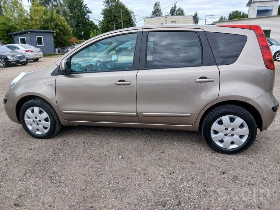 Grey Nissan Note 2006 in Riga, with an engine capacity of 1.40 L and mileage of 0 thousand km for 2750 €, photo 7 on AUTOMOTO.COM.LV