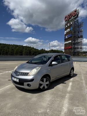 Grey Nissan Note 2006 in Vilnius, with an engine capacity of 1.60 L and mileage of 106 thousand km for 3000 €, photo  on AUTOMOTO.COM.LV
