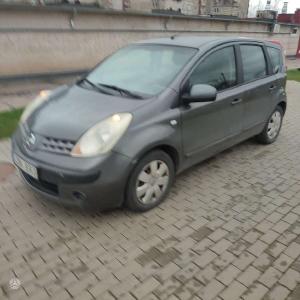 Grey Nissan Note 2006 in Kaunas, with an engine capacity of 1.46 L and mileage of 260 thousand km for 1000 €, photo  on AUTOMOTO.COM.LV