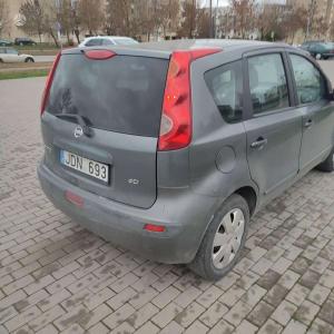 Pelēks Nissan Note 2006 Kauņa, ar dzinēja tilpumu 1.46 L un nobraukumu 260 tūkst. km par 1000 €, foto 7 vietnē AUTOMOTO.COM.LV