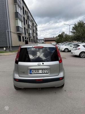 Grey Nissan Note 2006 in Kaunas, with an engine capacity of 1.46 L and mileage of 25 thousand km for 549 €, photo 7 on AUTOMOTO.COM.LV