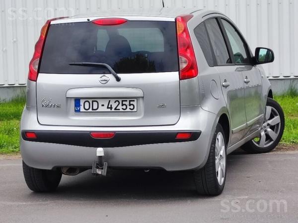 Grey Nissan Note 2007 in Riga, with an engine capacity of 1.50 L and mileage of 0 thousand km for 1100 €, photo 7 on AUTOMOTO.COM.LV