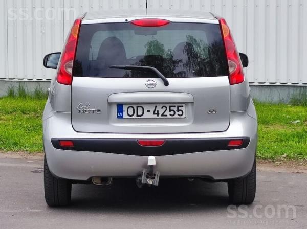 Grey Nissan Note 2007 in Riga, with an engine capacity of 1.50 L and mileage of 0 thousand km for 1100 €, photo 8 on AUTOMOTO.COM.LV