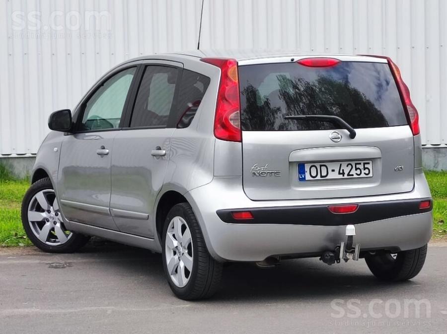 Grey Nissan Note 2007 in Riga, with an engine capacity of 1.50 L and mileage of 0 thousand km for 1100 €, photo 9 on AUTOMOTO.COM.LV