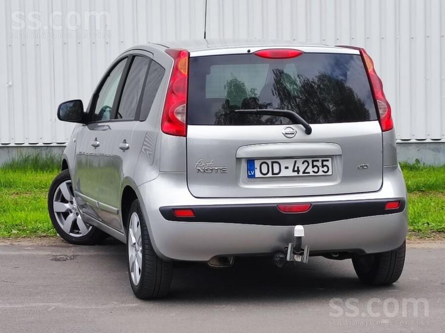 Grey Nissan Note 2007 in Riga, with an engine capacity of 1.50 L and mileage of 0 thousand km for 1100 €, photo 10 on AUTOMOTO.COM.LV