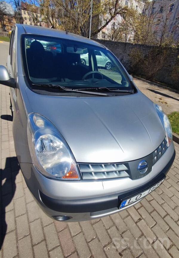 Pelēks Nissan Note 2007 Rīga, ar dzinēja tilpumu 1.40 L un nobraukumu 225 tūkst. km par 1400 €, foto 4 vietnē AUTOMOTO.COM.LV