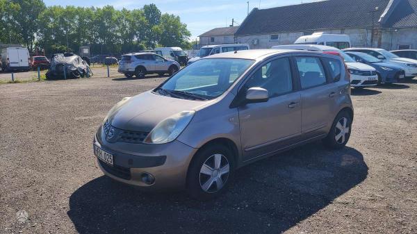 Grey Nissan Note 2007 in Klaipeda, with an engine capacity of 1.46 L and mileage of 287 thousand km for 900 €, photo 1 on AUTOMOTO.COM.LV