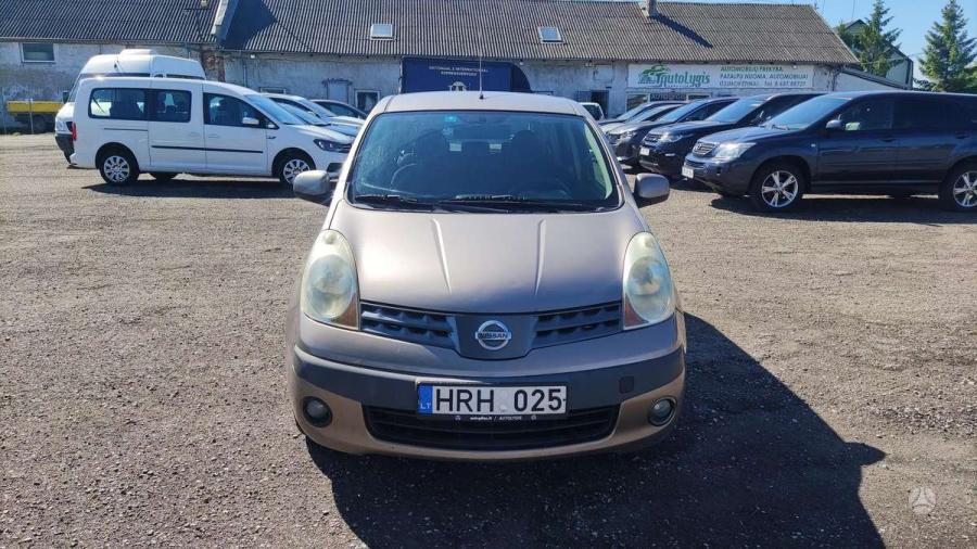 Pelēks Nissan Note 2007 Klaipėda, ar dzinēja tilpumu 1.46 L un nobraukumu 287 tūkst. km par 900 €, foto 4 vietnē AUTOMOTO.COM.LV