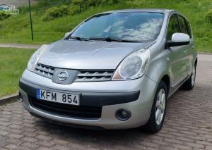 Grey Nissan Note 2007 in Alytus, with an engine capacity of 1.50 L and mileage of 370 thousand km for 1350 €, photo 11 on AUTOMOTO.COM.LV
