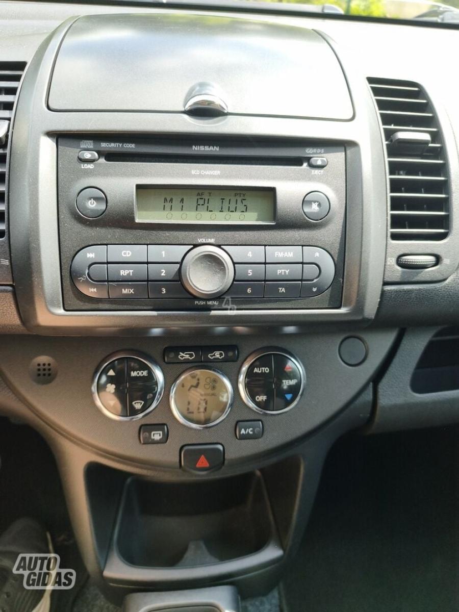 Grey Nissan Note 2007 in Alytus, with an engine capacity of 1.50 L and mileage of 370 thousand km for 1350 €, photo 19 on AUTOMOTO.COM.LV