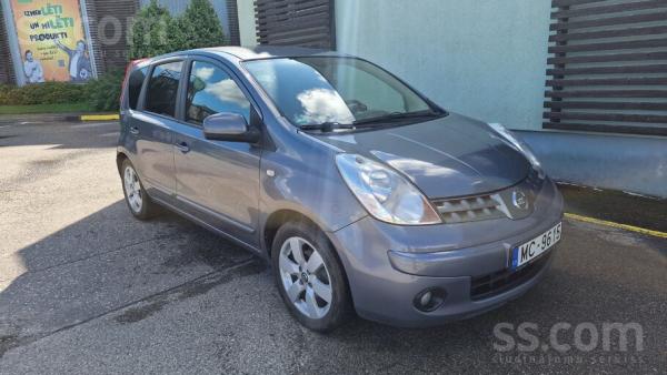 Pelēks Nissan Note 2008 Rīga, ar dzinēja tilpumu 1.50 L un nobraukumu 335 tūkst. km par 1850 €, foto 2 vietnē AUTOMOTO.COM.LV