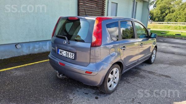 Pelēks Nissan Note 2008 Rīga, ar dzinēja tilpumu 1.50 L un nobraukumu 335 tūkst. km par 1850 €, foto 3 vietnē AUTOMOTO.COM.LV