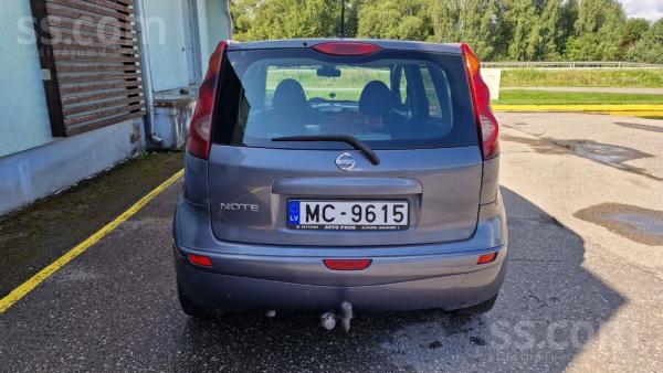 Pelēks Nissan Note 2008 Rīga, ar dzinēja tilpumu 1.50 L un nobraukumu 335 tūkst. km par 1850 €, foto 6 vietnē AUTOMOTO.COM.LV