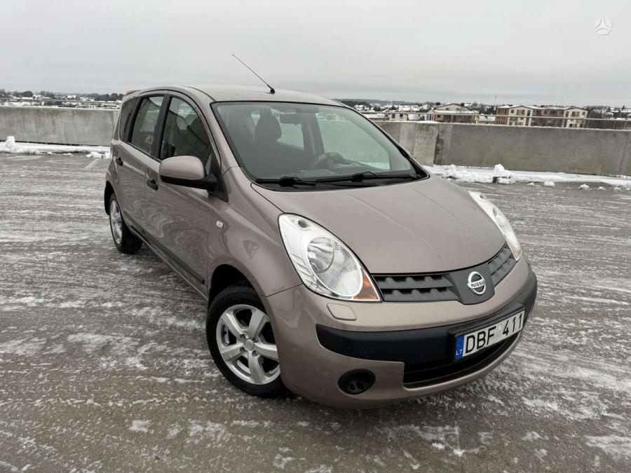 Pelēks Nissan Note 2008 Viļņa, ar dzinēja tilpumu 1.60 L un nobraukumu 150 tūkst. km par 3100 €, foto 9 vietnē AUTOMOTO.COM.LV